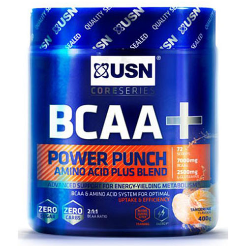 USN BCAA+ Power Punch - 400g - Fitness55.co.uk
